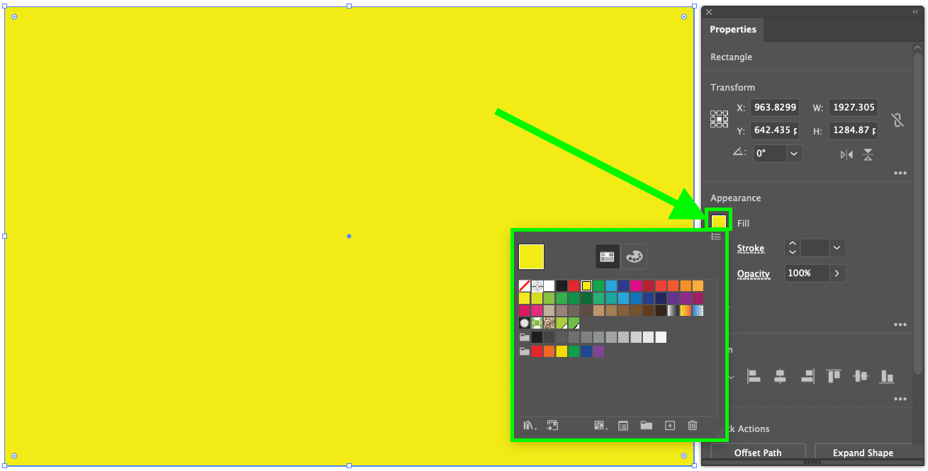 How To Change The Color Of An Image In Illustrator