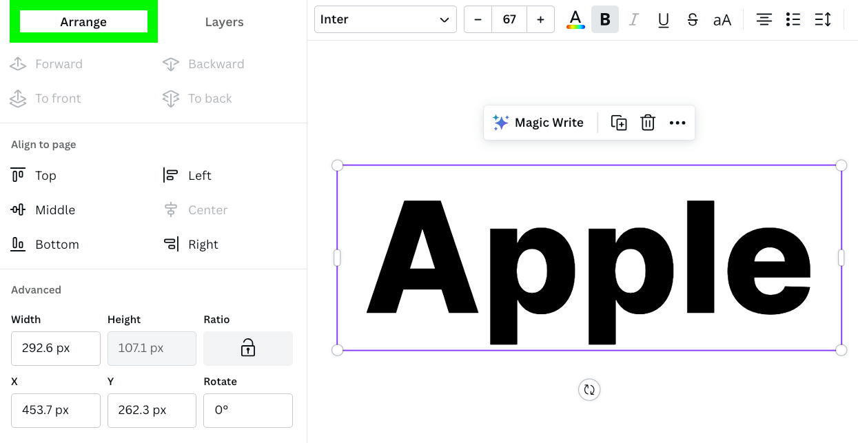 2 Free Ways To Rotate Images, Text And Elements In Canva