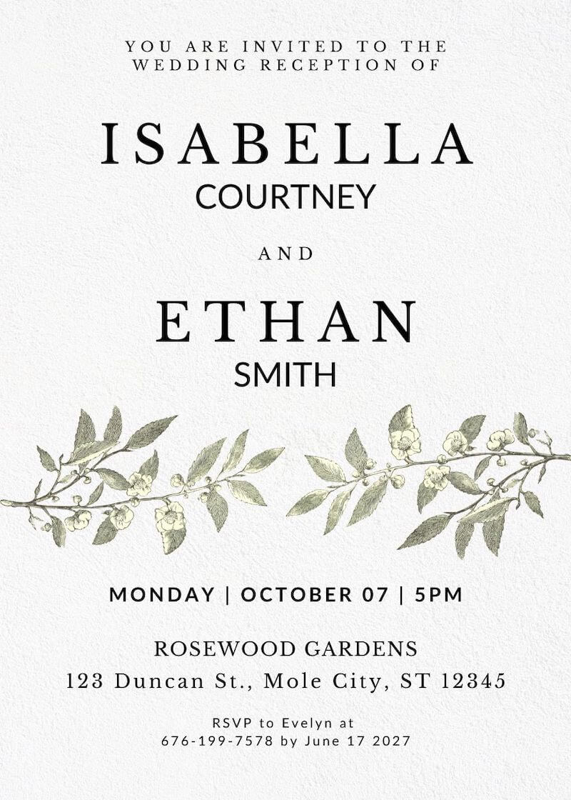 18 Canva Font Combinations for Wedding Invitations