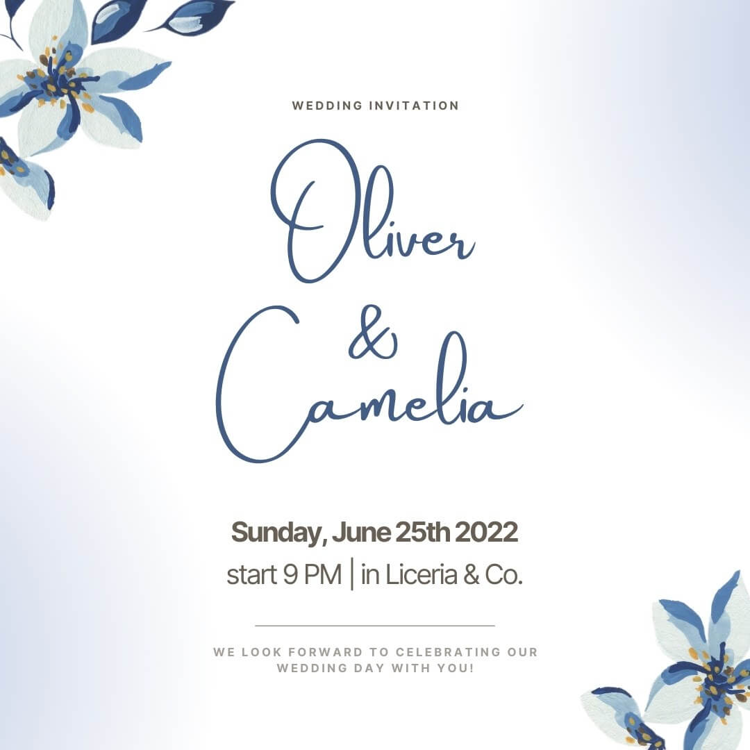 Best Canva Cursive Fonts For Wedding Invitations