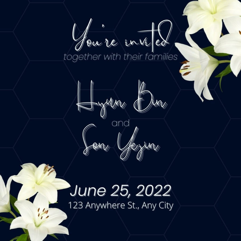 Best Canva Cursive Fonts For Wedding Invitations
