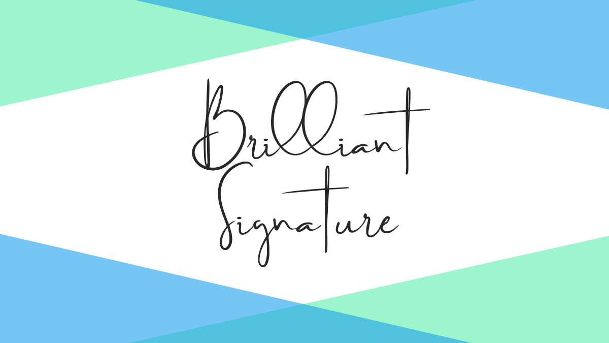 17 Free Signature Fonts In Canva