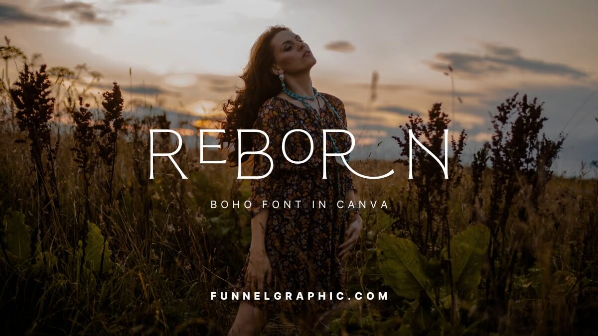 21 Free Boho Fonts In Canva With The Best Bohemian Style