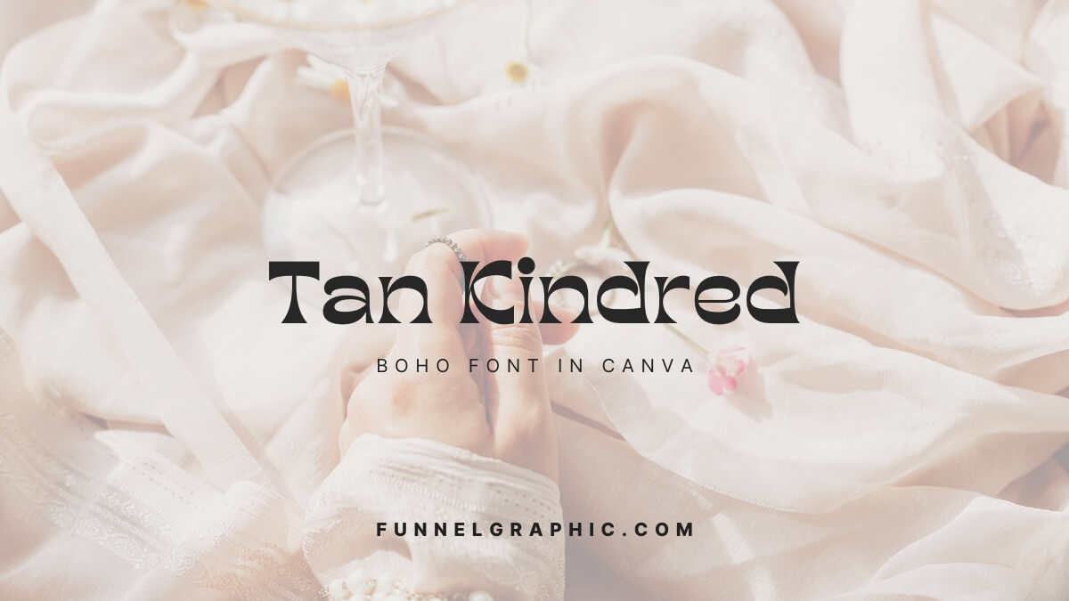 21 Free Boho Fonts In Canva With The Best Bohemian Style