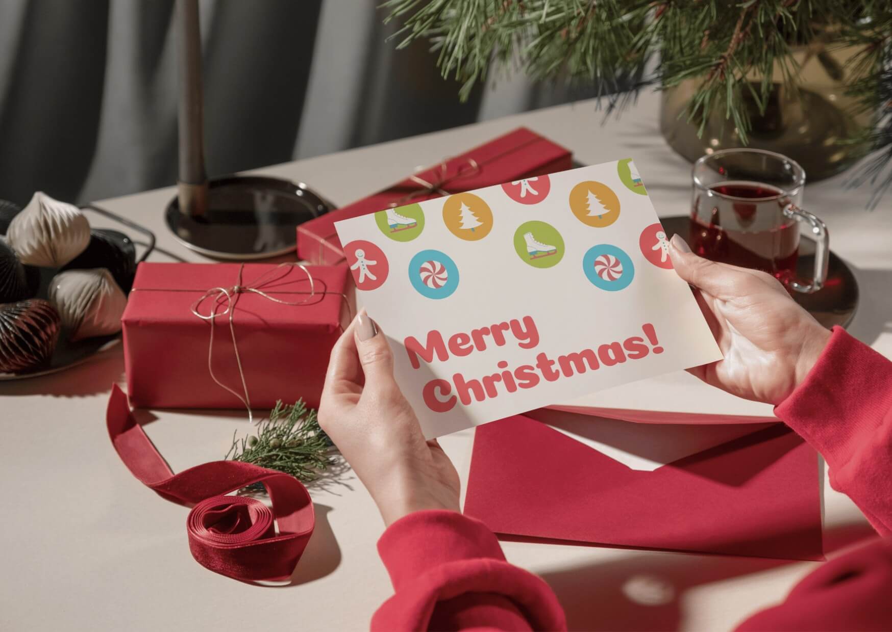 Christmas Card Ideas with Free Design Templates in Canva