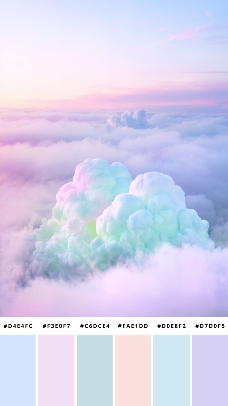50+ Pastel Color Palettes With Color Codes For Every Theme