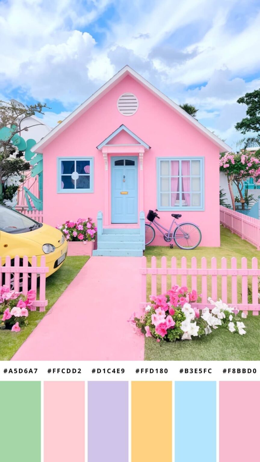 50+ Pastel Color Palettes With Color Codes For Every Theme