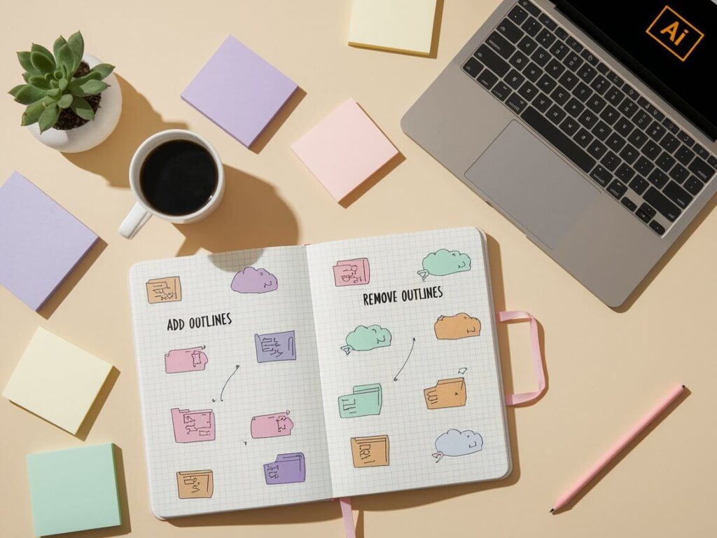 4 Easy Ways to Undo Pathed Text Outlines in Illustrator