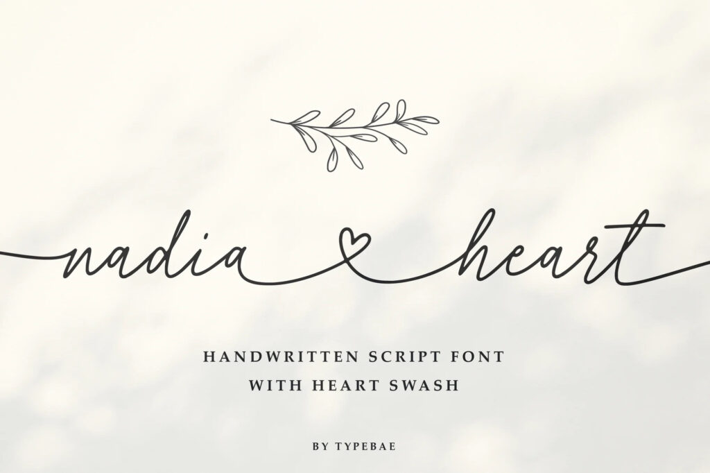 23 Fonts With Heart Symbols