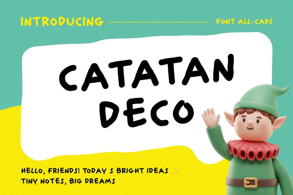 13+ Fonts with All Caps: Uppercase Type & Capital Letters