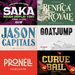 13+ Fonts with Sharp Edges