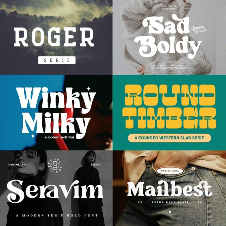 13+ Fonts with Sharp Edges