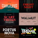 13+ Fonts with Sharp Edges